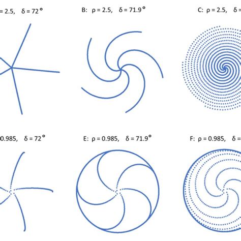 pdf morphological simulation of phyllotactic spiral ring patterns by