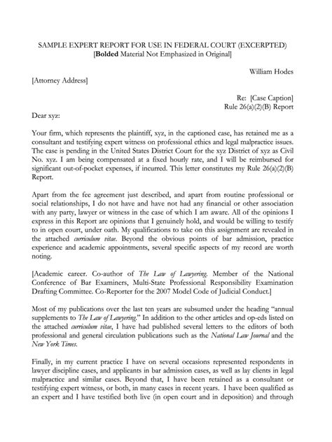 Expert Witness Report Template Word Fill Out And Sign Online Dochub
