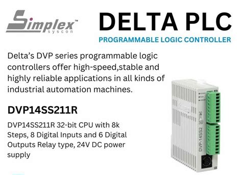 Delta Plc Cpu Dvp14ss211r8 6 Rs 232 At ₹ 5120 Piece In Faridabad Id 2855202831633