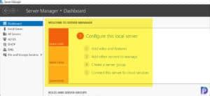 How To Hide Or Unhide Welcome Tile In Server Manager