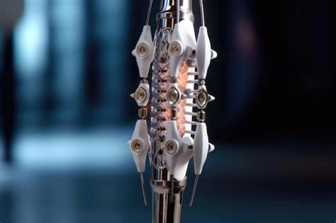 premium ai image closeup of bionic spinal implant for mobility