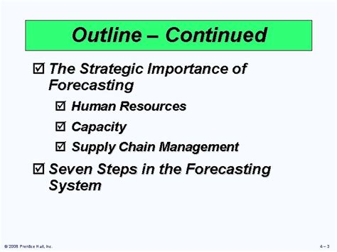 Operations Management Chapter Forecasting Power Point Presentation