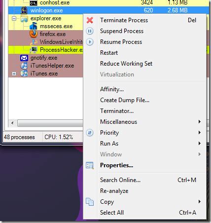Process Hacker Compact Yet Advanced Windows Process Explorer