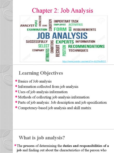 Chapter 2 Job Analysis Pdf Competence Human Resources
