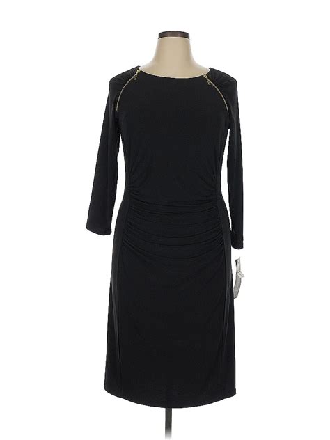 Dressbarn Solid Black Cocktail Dress Size 16 65 Off Thredup