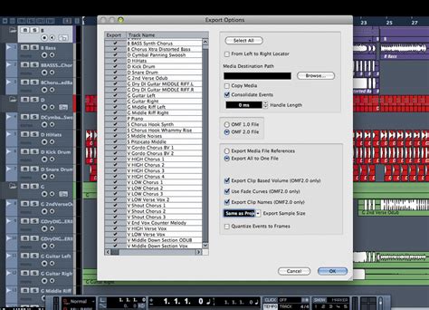 Transferring Projects Between Different Daws