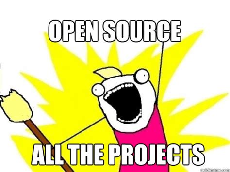 open source all the projects
