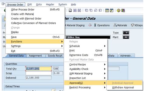 Solved Process Order Release Rejection Sap Community