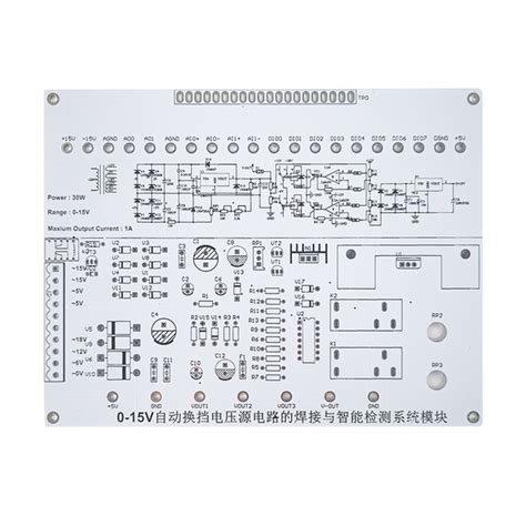 0 15v Automatic Shifting Voltage Source Circuit Labview Programming Kit For Electronic Skills