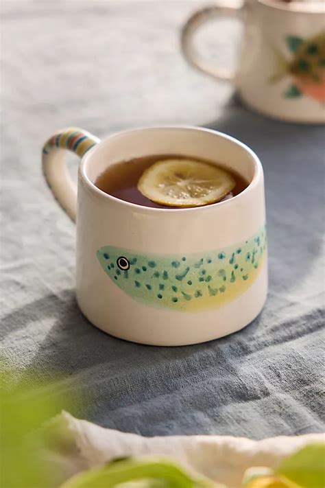 Fish Stoneware Mug Terrain