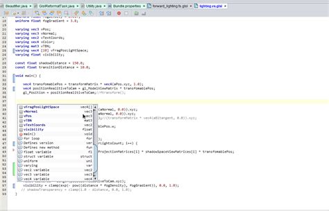 Github Steelswingnb Glsl Editor Apache Netbeans Glsl Editor Module