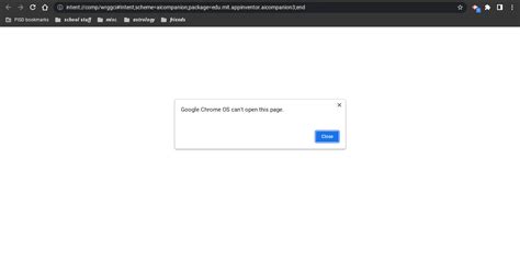 Emulator Won T Open On A Chromebook Bugs And Other Issues Mit App Inventor Community