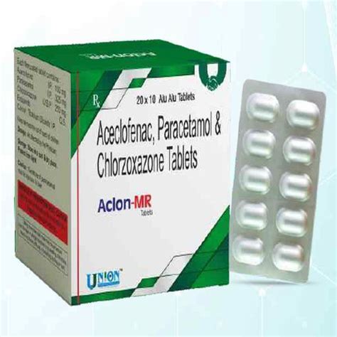Aclon MR Tablets Packaging Type Alu Alu At Rs In Sabarkantha ID