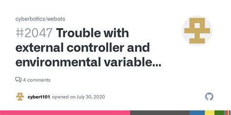 Trouble With External Controller And Environmental Variables In Windows