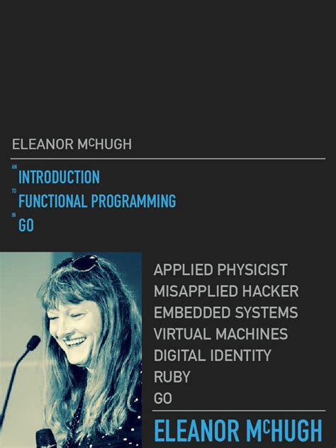 2019 An Introduction To Functional Programming With Go Pdf Office Equipment Computer