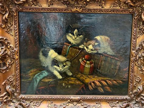 Cornelis Raaphorst 1875 1954 After Spelende Kittens Catawiki