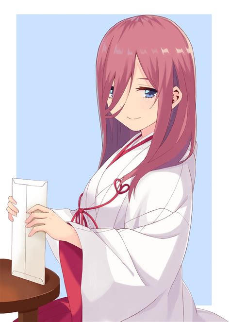 Nakano Miku Go Toubun No Hanayome Drawn By Kouta Danbooru