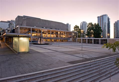 Queen Elizabeth Theatre Proscenium Architecture Interiors Vancouver Bc