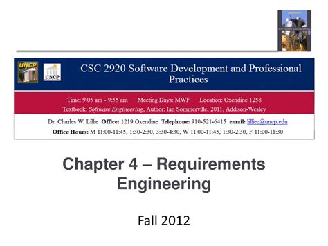 Ppt Chapter 4 Requirements Engineering Powerpoint Presentation