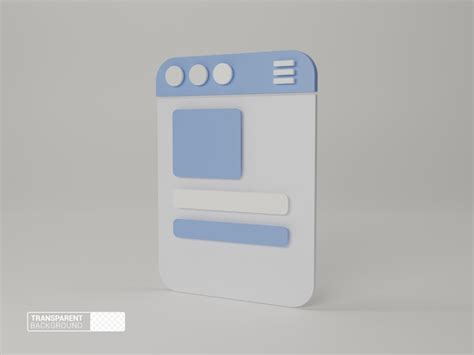 Premium Psd Blank Ui User Interface