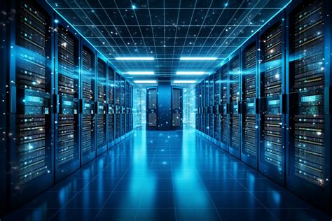 Data Processing With Server Room