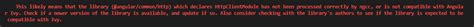 Angular Error HttpClientModule SCLAB