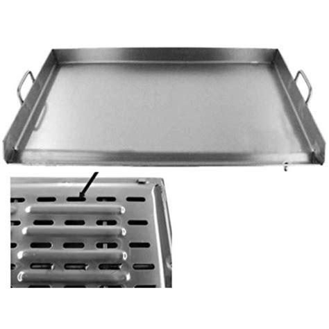 Greengrass 32 In Stainless Steel Griddle Flat Top Grill Tacos