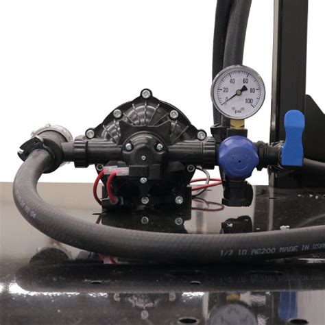 Master Mfg 200 Gallon Premium Broadcast Pull Behind Sprayer 23 Foot