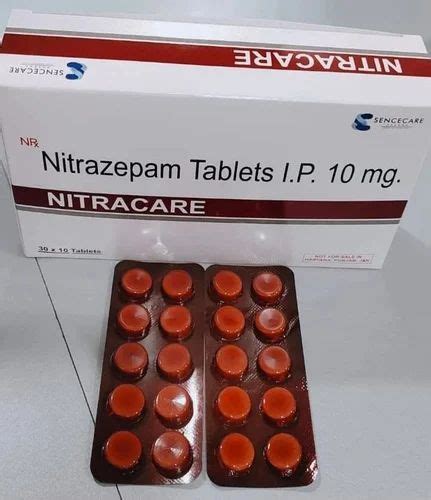 Nitrazepam 10 Mg Tablets At ₹ 400 Box Thane Id 2855746726962