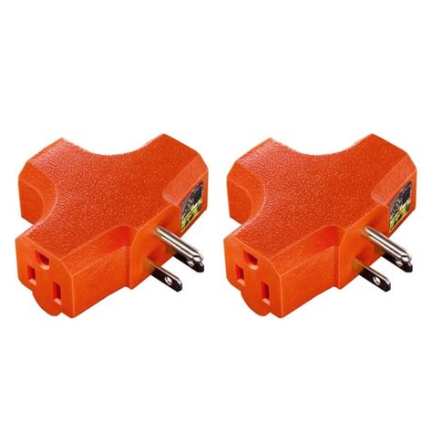 Cable Matters Ul Listed 3 Pack 3 Way Plug Adapter 15a 1875w Power Outlet Extender