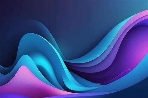 Premium Photo Colorful Geometric Background Blue Elements With Fluid Gradient Dynamic Shapes