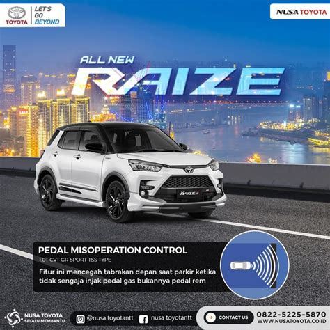 Lewat Fitur Canggih Ini Toyota Raize Anti Nabrak Saat Melakukan Manuver Parkir Nusa Toyota News