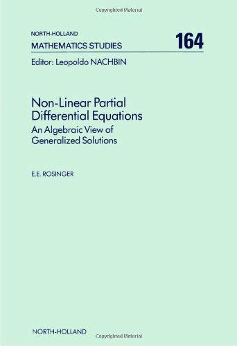 ebook non linear partial differential equati0ns edition pdf instant