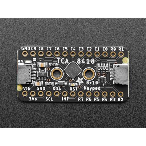 Adafruit Tca8418 Keypad Matrix And Gpio Expander Breakout Stemma Qt Q