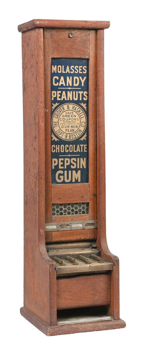 Molasses Candy And Chocolate Peanut Pepsin Gum Package Vending Machine