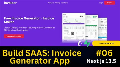 Invoice Generator App Ep06 Saving Invoices In The Database And Fetching Single Invoice Youtube