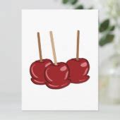 Candy Apples Postcard Zazzle