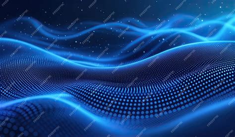 Abstract Digital Waveform Visualization Generate Ai Premium Ai Generated Image