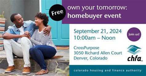 Colorado Housing And Finance Authority On Linkedin Own Your Tomorrow Join Chfa Business