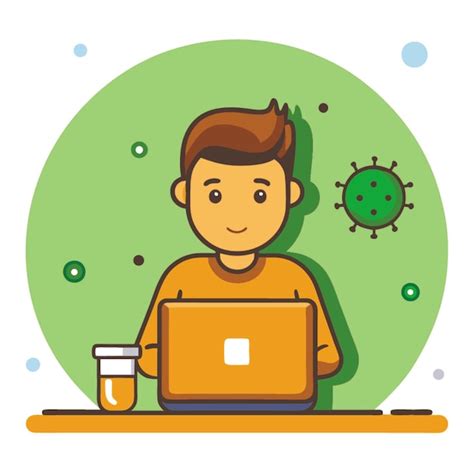 Technology Concept Flat Vector Style Illustration Featuring Debugging Design Elements Premium