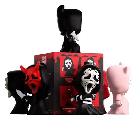 Ghost Face Vinyl Minifiguren Blind Box Sortiment 8 Smalltinytoystore