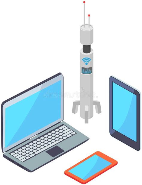 Mobile Global Internet Communications And Data Transmission World Wide Web Wireless Connection