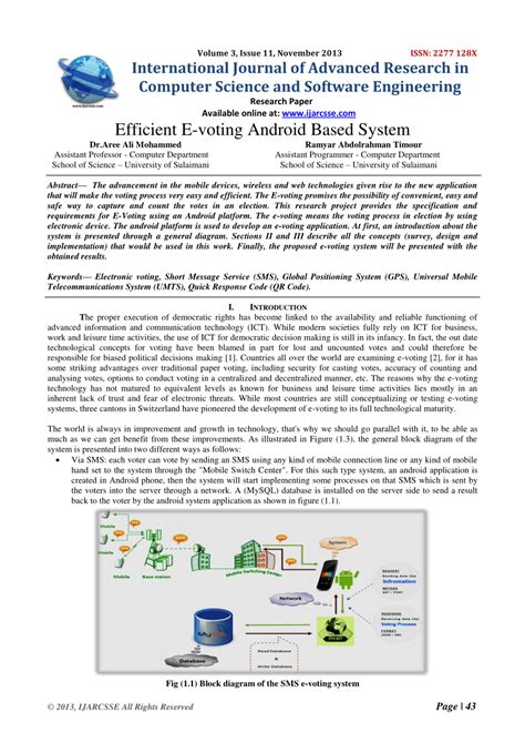 pdf efficient e voting android based system