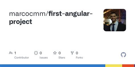 Github Marcocmmfirst Angular Project