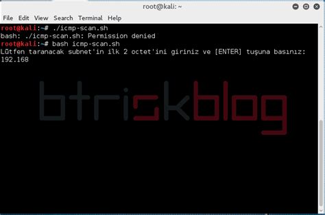 Kali Linux Bölüm 4 Shell Scripting ~ Btriskblog Pentest Iso27001 Ve