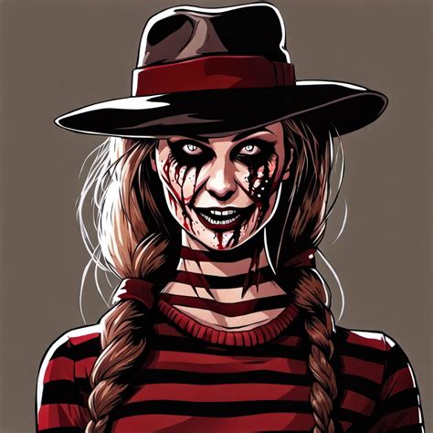 Female Freddy Krueger By Godzillaninja2019 On Deviantart