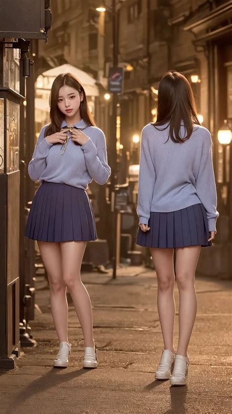 AI 쇼핑몰 교복피팅모델 느낌이쁜누나 세리에매니아