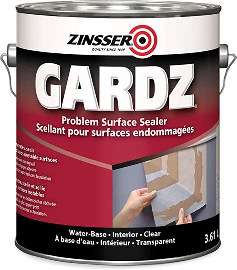 Gardz Problem Surface Sealer For Water Base Interior Clear 3 55l Sealers Amazon Canada
