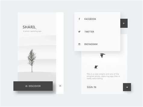 Intro Screen For A Photo Capturing App App Ui Design Ios Design App