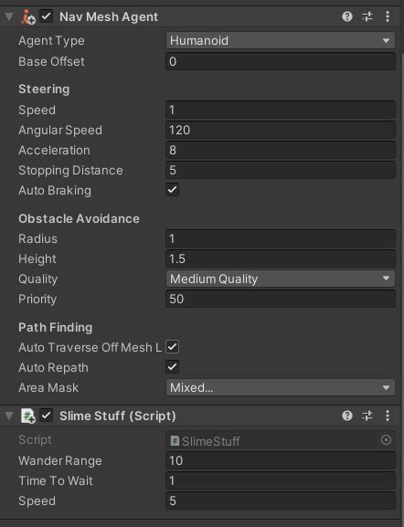 Help With Navmesh Runity3d